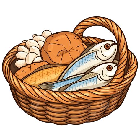 Loaves And Fishes Clipart At Katrina Cowley Blog