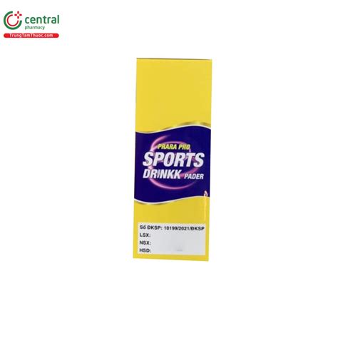 Thuốc Prara Pro Sports Drinkk Pader Amepro Bổ Sung Chất điện Giải
