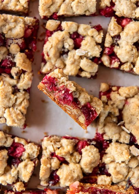 Easy Cranberry Crumble Bars If You Give A Blonde A Kitchen