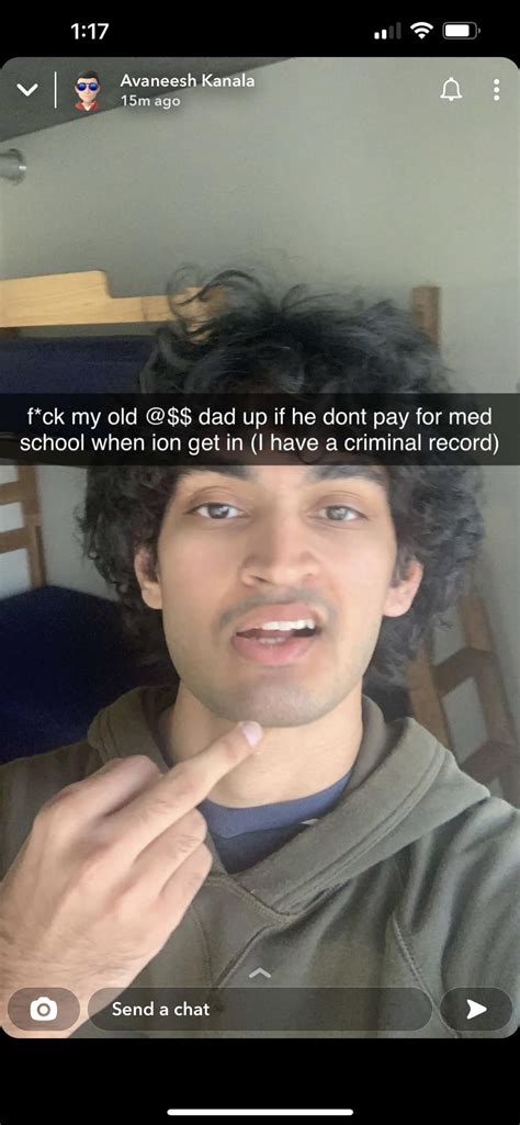 Avaneesh Wants His Dad To Bribe Med Schools Rgoatavaneesh