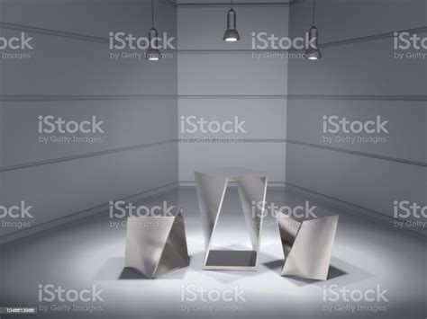 디스플레이 디자인 빈 제품 깨끗 한 배경 Spotlights3d 렌더링을 위한 플랫폼에 대 한 주 춧 대 가구에 대한 스톡 사진 및 기타 이미지 Istock