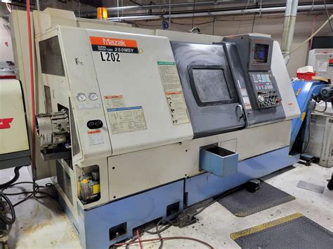 Mazak Sqt250 Msy Cnc Lathe 1998 Live Tooling Sub Spindle Y Axis Revelation Machinery