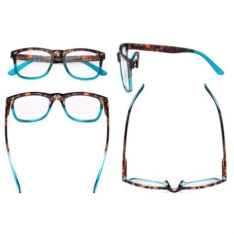 Reading Glasses Ladies Modern Stylish 3 Pack For Women