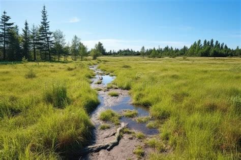 Marshland Environment Stock Illustrations 520 Marshland Environment