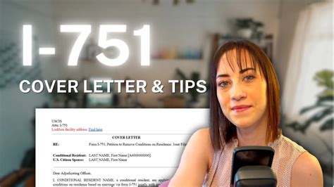 Form I 751 Cover Letter I 751 Sample Cover Letter Pdf Government
