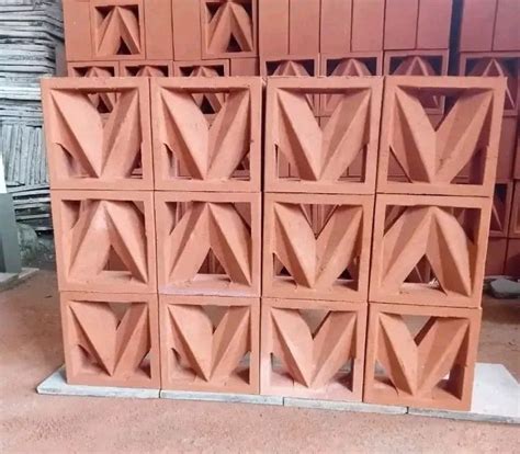 Roster Bata Terakota Motif Pu84 Cv Putra Usaha Industri