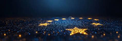 Digital Constellation Of European Networks Connectivity And Data Integration With Glowing