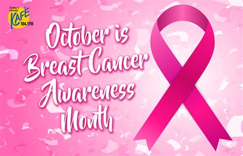 October Is National Breast Cancer Awareness Month