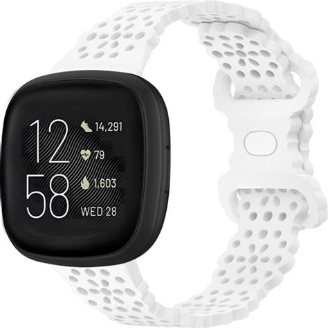 Strap It Smartwatch Bandje Siliconen Bandje Met Patroon Geschikt
