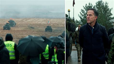 Nu Landstiger Svenska Nato Soldater I Lettland Första Stationeringen Utomlands Svt Nyheter