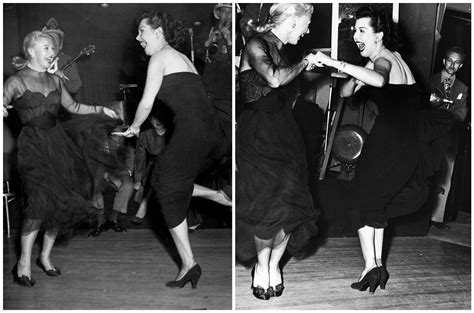 Ginger Rogers And Ann Miller Jitterbug At The Copa Early 50s R