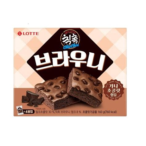 롯데 칙촉 브라우니 160g 상품상세 홈플러스 온라인 맛있는 마트 Food Packaging Food