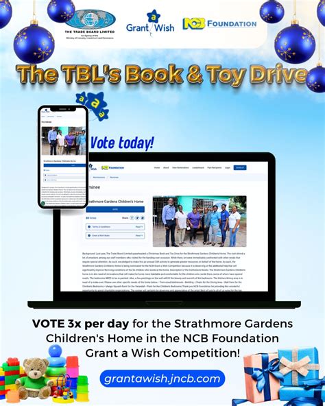 The Trade Board Limited On Linkedin Ncb Grant A Wish