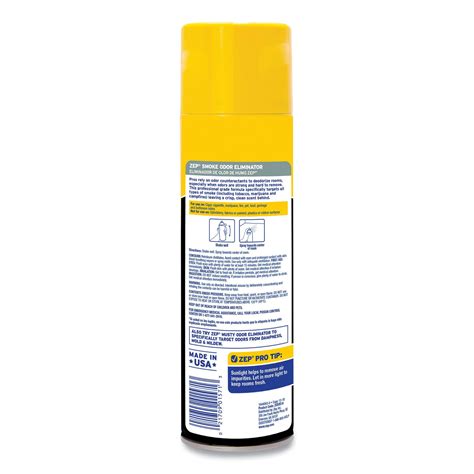 Zep Commercial® Smoke Odor Eliminator Fresh 16 Oz 12carton Classic Solutions