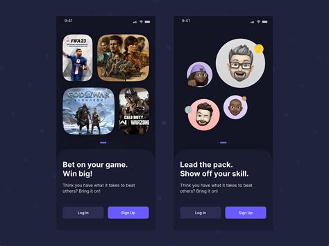 Game Stake Onboarding Screens By Thepressman On Dribbble
