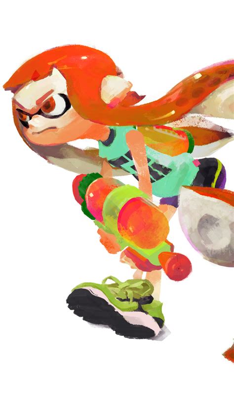 Video Game Splatoon 1080x1920 Phone Hd Wallpaper