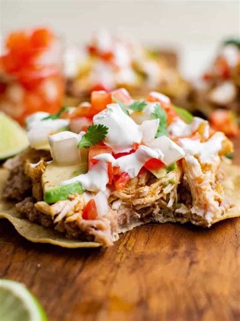 Chicken Tostadas Recipe Easy Chicken Recipes
