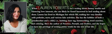 Powerless Roberts Lauren Amazon Ca Livres