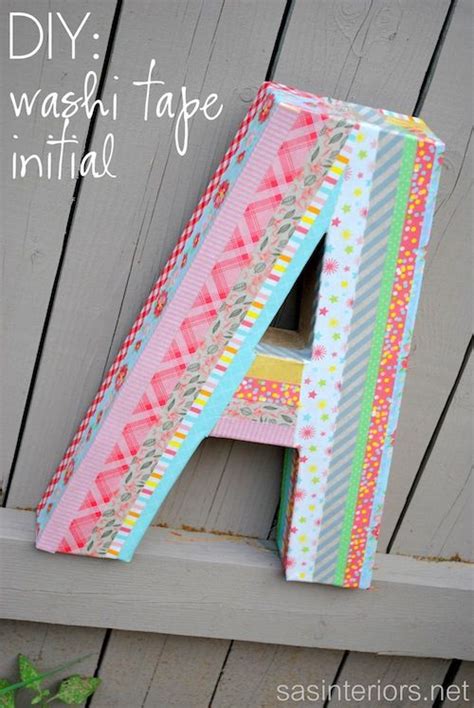 Pin By Amelie Barthod On Washi Tape Letters Washi Tape Diy Diy Washi