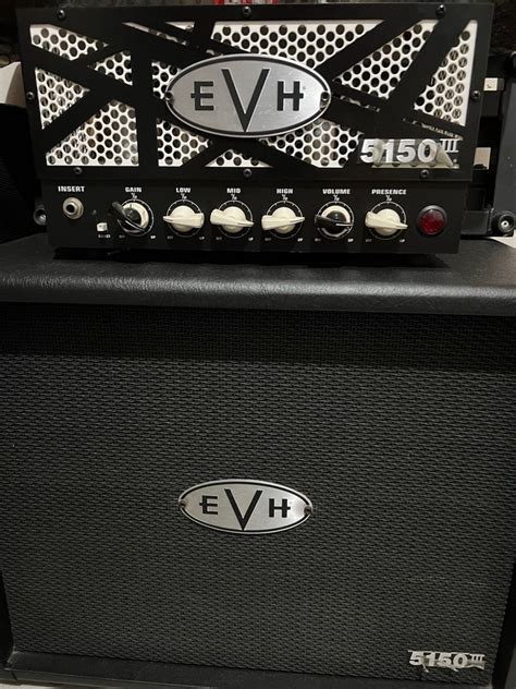 Evh 5150iii With Evh 1x12 Cab Guitar Amp Audio Soundbars Speakers