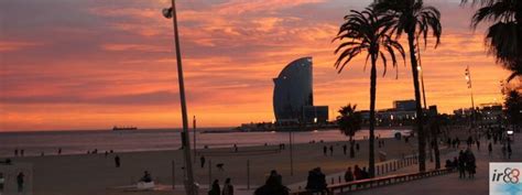Sunset In Barcelona Best Places To See Evening Time Irbarcelona