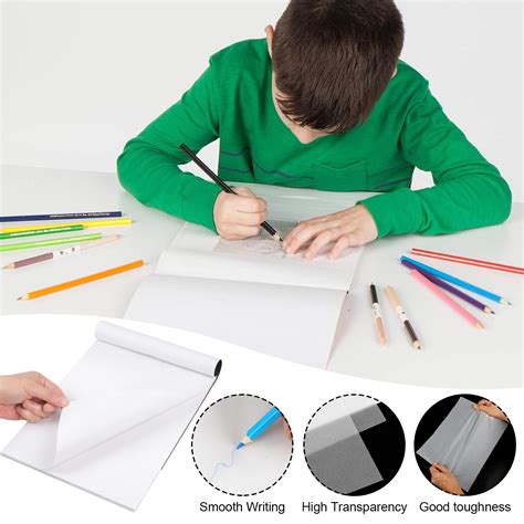 120 Sheets Tracing Paper For Drawing 85”x 11” Trace