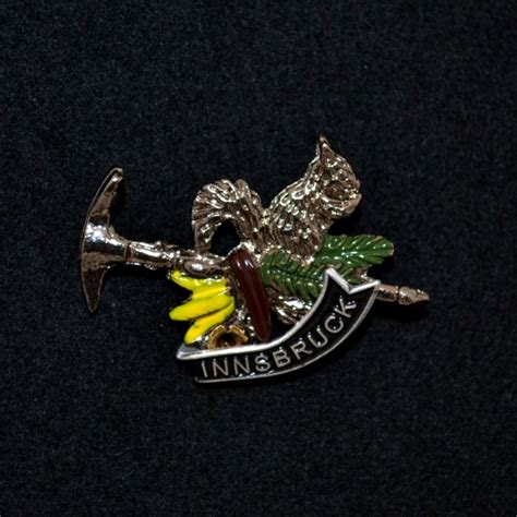 Innsbruck Squirrel Hat Pin