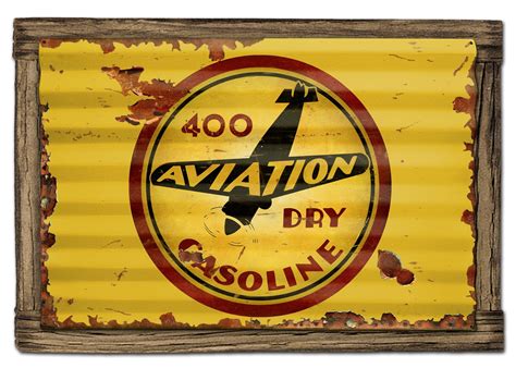 Vintage Aviation Signs