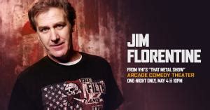 Tickets For Comedian Jim Florentine In Pittsburgh From Showclix