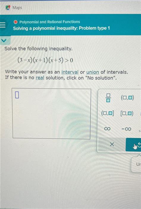 Solved Mapspolynomial And Rational Functionssolving A