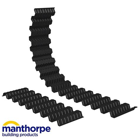 Manthorpe Universal Roll Panel Eave Vent Tray 325mm Depth 2 X 6m