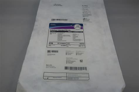 New Boston Scientific 904 Endovive Standard Peg Kit Percutaneous Endoscopic Gastrostomy Kit
