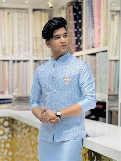 Sky Blue Koti Set Vr Designers