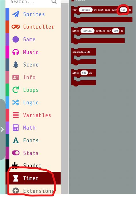 Timer Stopping Code Help Microsoft Makecode