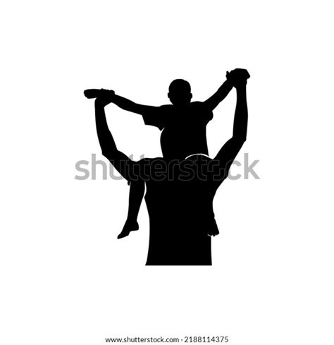 Vektor Stok Father Son Logo Design Inspiration Vector Tanpa Royalti