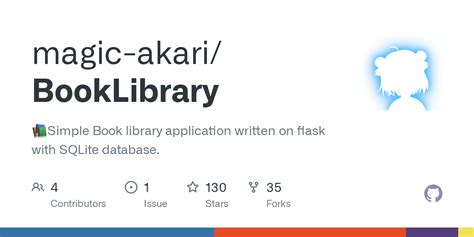 Github Magic Akari Booklibrary Simple Book Library Application Written On Flask With Sqlite