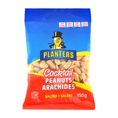 Cocktail Peanuts Salted Planters Canada