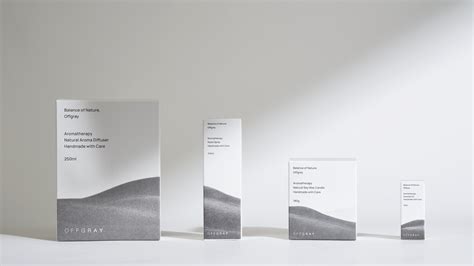 If Design Offgray Scent Line Packaging