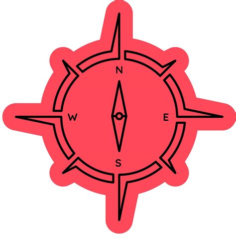 Orientation Compass Icon 68614417 Vector Art At Vecteezy