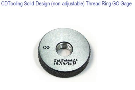 3125 516 24 Unjf Class 3a Solid Design Non Adjustable Thread Ring