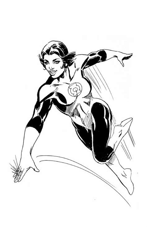 Green Lantern Katma Tui By Mike Grell In J Lawrences Dc Archive