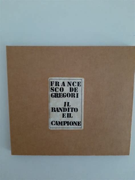 Cd Francesco De Gregori