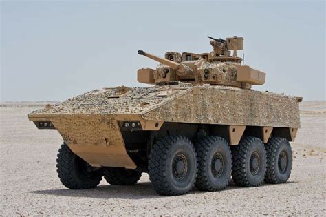 Vbci Infantry Fighting Vehicle With 40mm Caliber Cannon Testing In