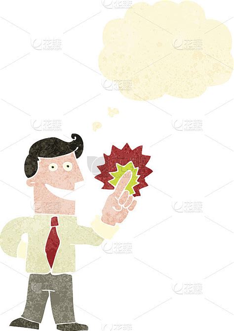 有好主意的卡通人物