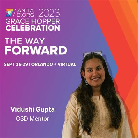 Vidushi Gupta On Linkedin Ghc23 Ghc Boston Network