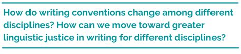 Disciplinary Writing Interviews And The Need For Linguistic Justice