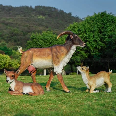 Outdoor Goat Statue Arturban Sculpture