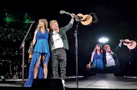 Ed Sheeran Joins Taylor Swift For Eras Tour Return Daily Ft
