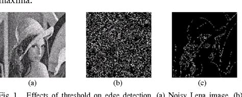 figure 1 from wavelet based scalable edge detector semantic scholar