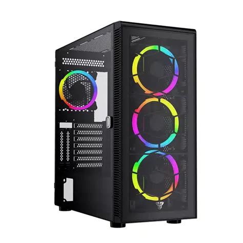 Fantech Hexa Cg82 Rgb Middle Tower Case White Angel